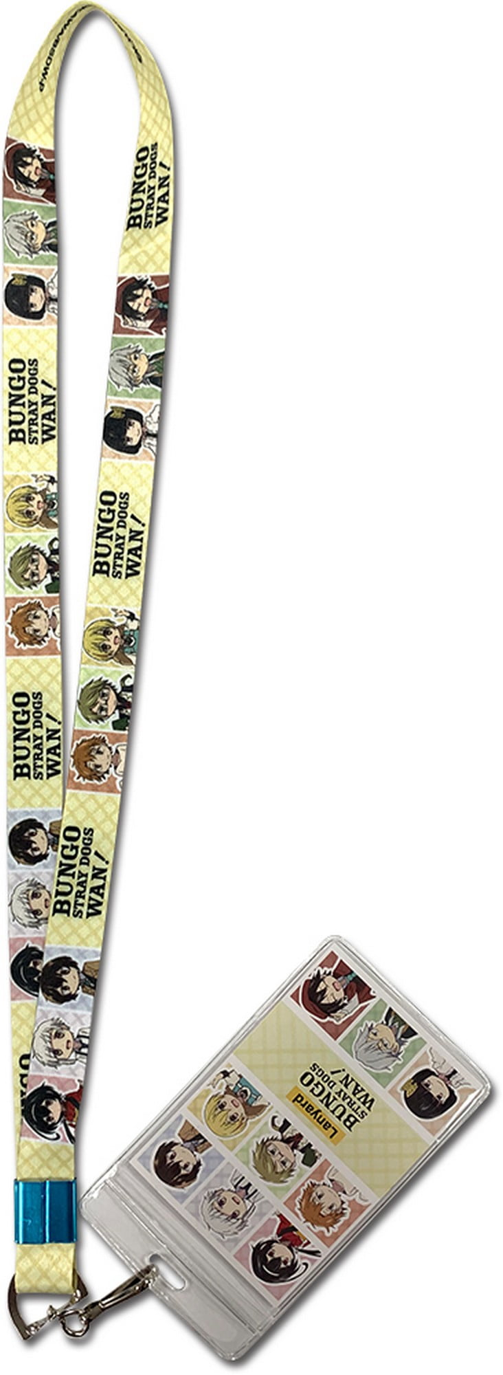 Bungo Stray Dogs Wan! - Group Yellow Lanyard - Walmart.com