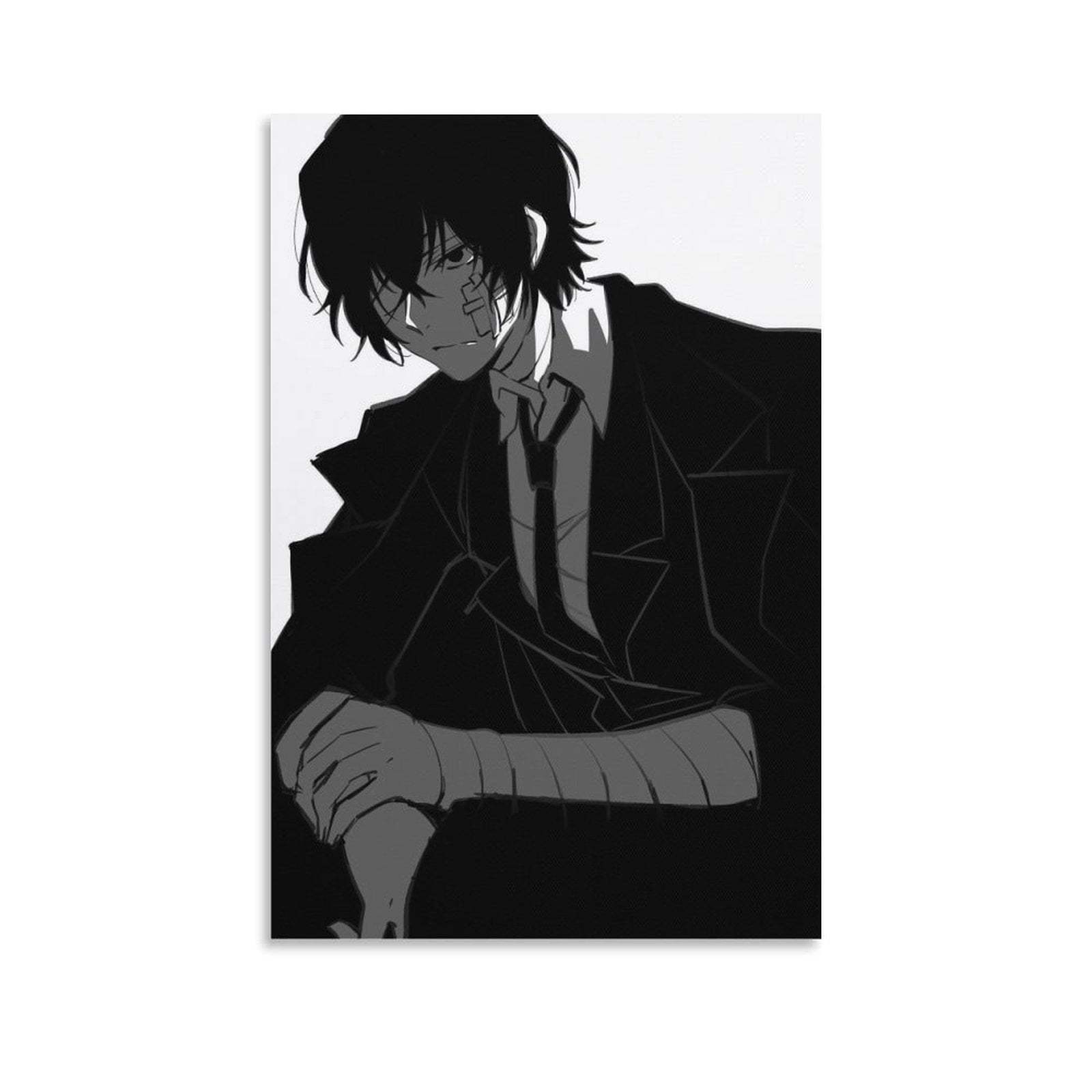 Bungou Stray Dogs Poster Dazai Osamu Poster Cool Artworks Painting Wall ...