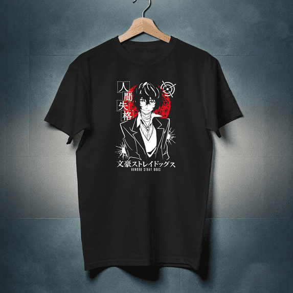Bungou Stray Dogs T-Shirt,Dazai,Chuuya,Nakajima Atsushi,Akutagawa Shirt ...