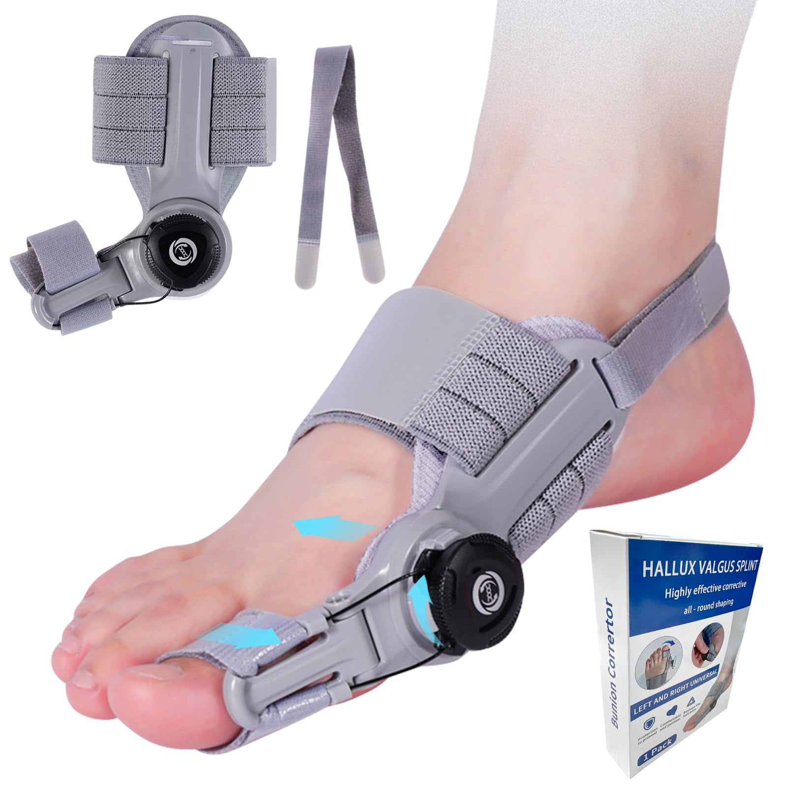 Bunion Corrector for Man and Women Big Toe, Adjustable Bunion Fix for Big Toe Separation Pain ...
