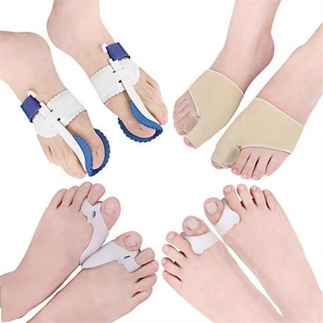 Bunion Corrector Night Time Splints Relief Protector Sleeves Kit for ...