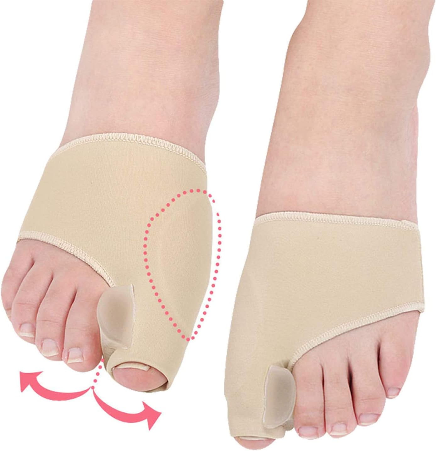 Bunion Corrector Sleeves with Gel Pad for Women and Men Big Toe Bunion ...