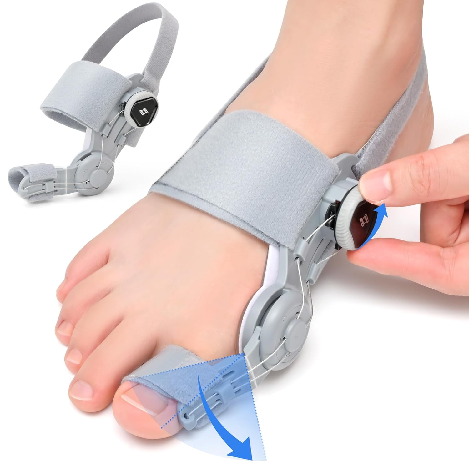 Bunion Corrector for Women & Men, Adjustable Knob Bunion Brace Splint ...