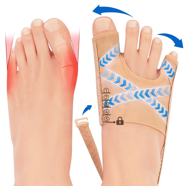 Bunion Corrector for Women and Men Big Toe and Tail Toe Pain Relief ...