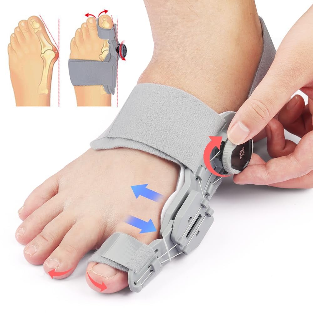 Bunion Corrector for Women & Men,Double Correction Adjustable Knob ...