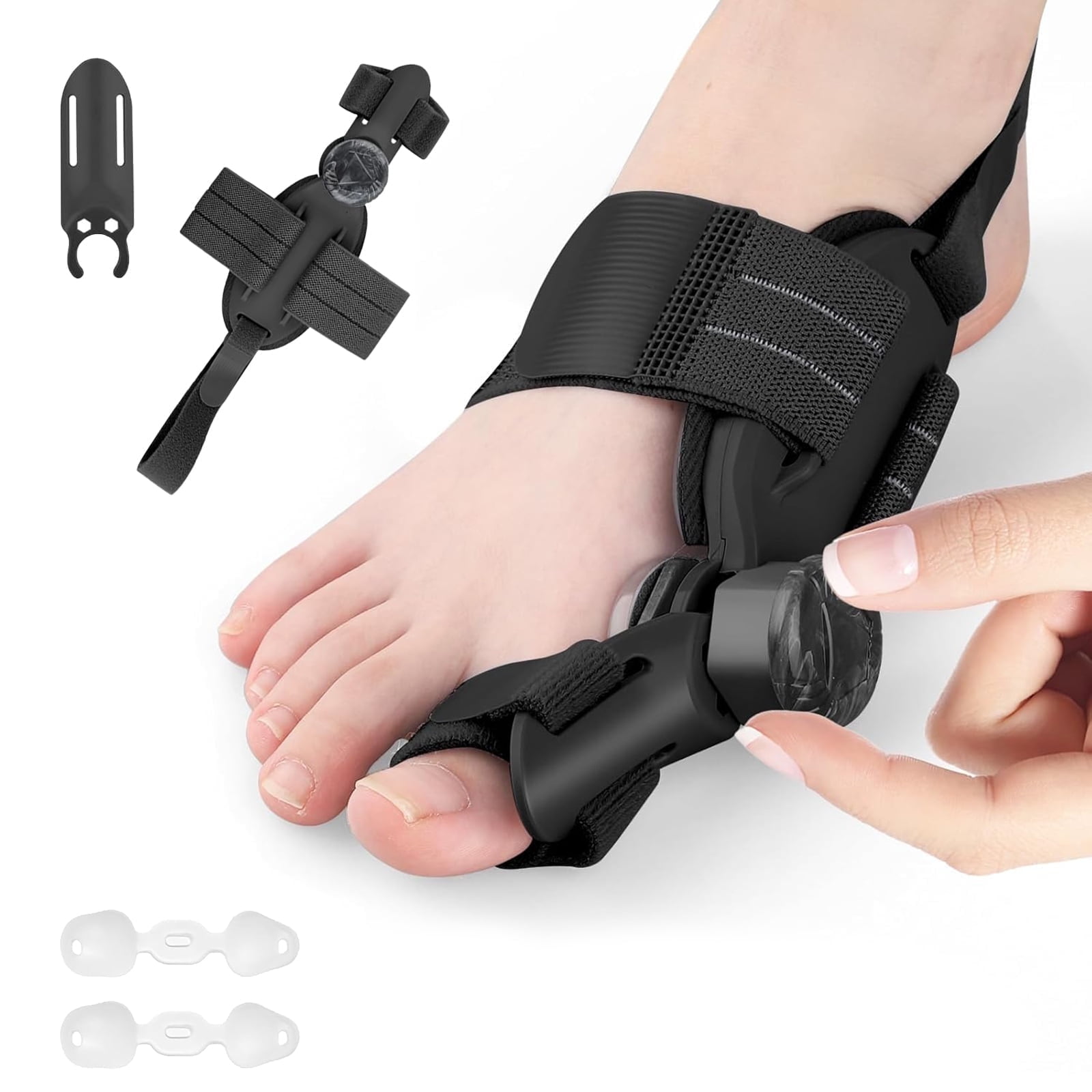 Bunion Corrector for Women & Men Big Toe, Adjustable Knob Bunion Splint ...