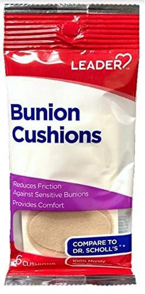 Leader Adhesive Bunion Cushions, 6 Ea - Walmart.com