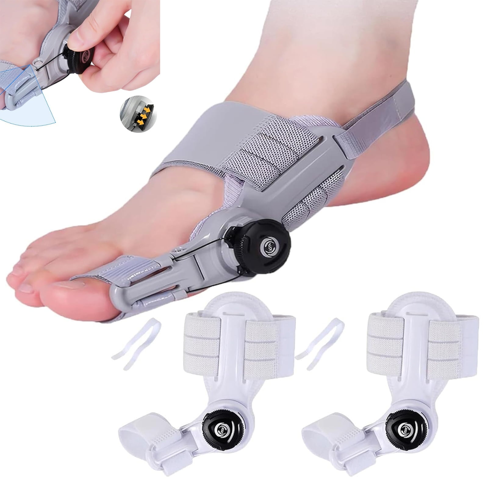 Bunion Fix - Adjustable Bunion Corrector For Women & Men Big Toe ...