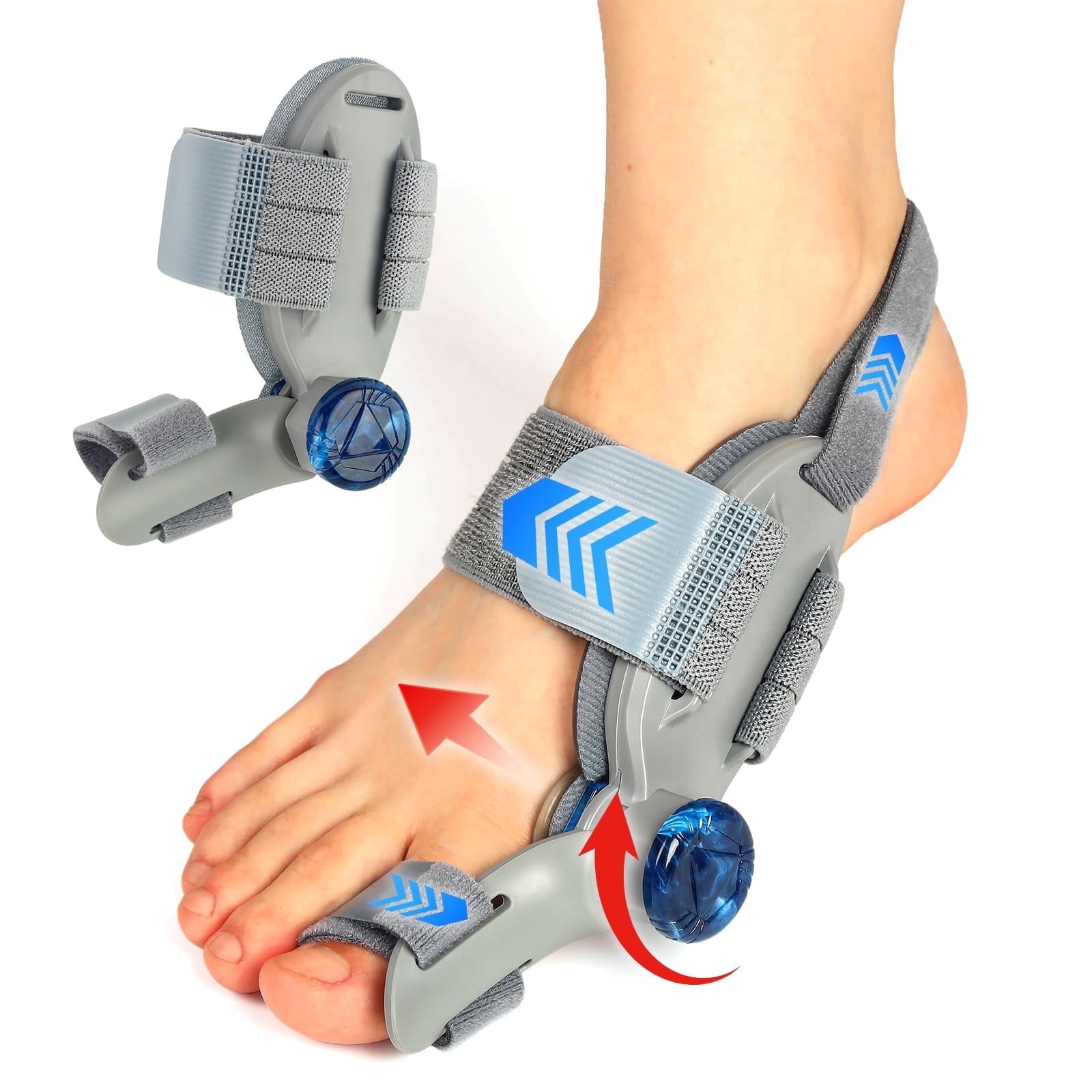 Bunion Splint Big Toe Straightener, Adjustable Bunion Corrector ,Hallux ...