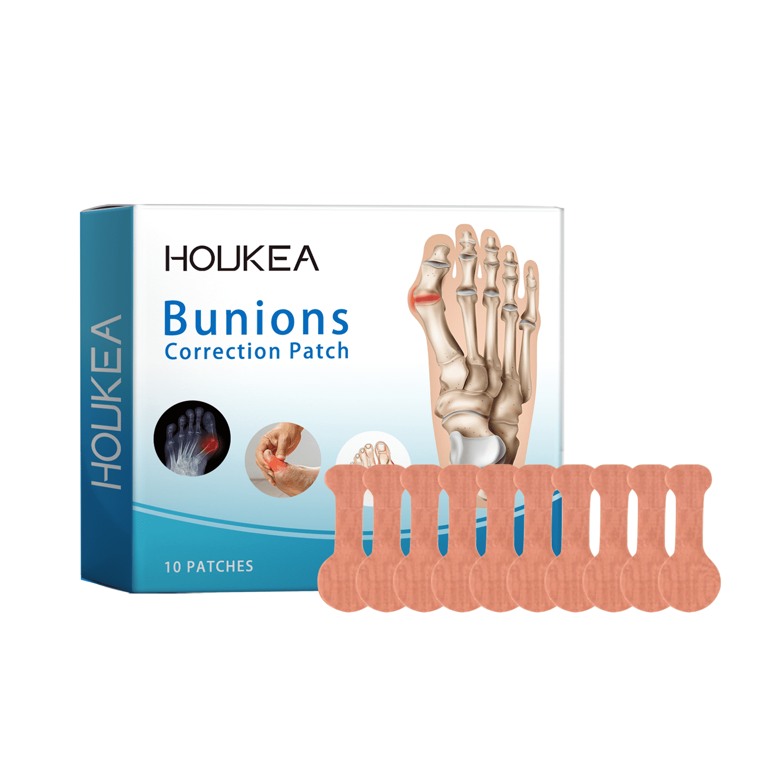 Bunion Toe Care Patch, Tip Toe Separation Anti-Wear Relief Bunion ...