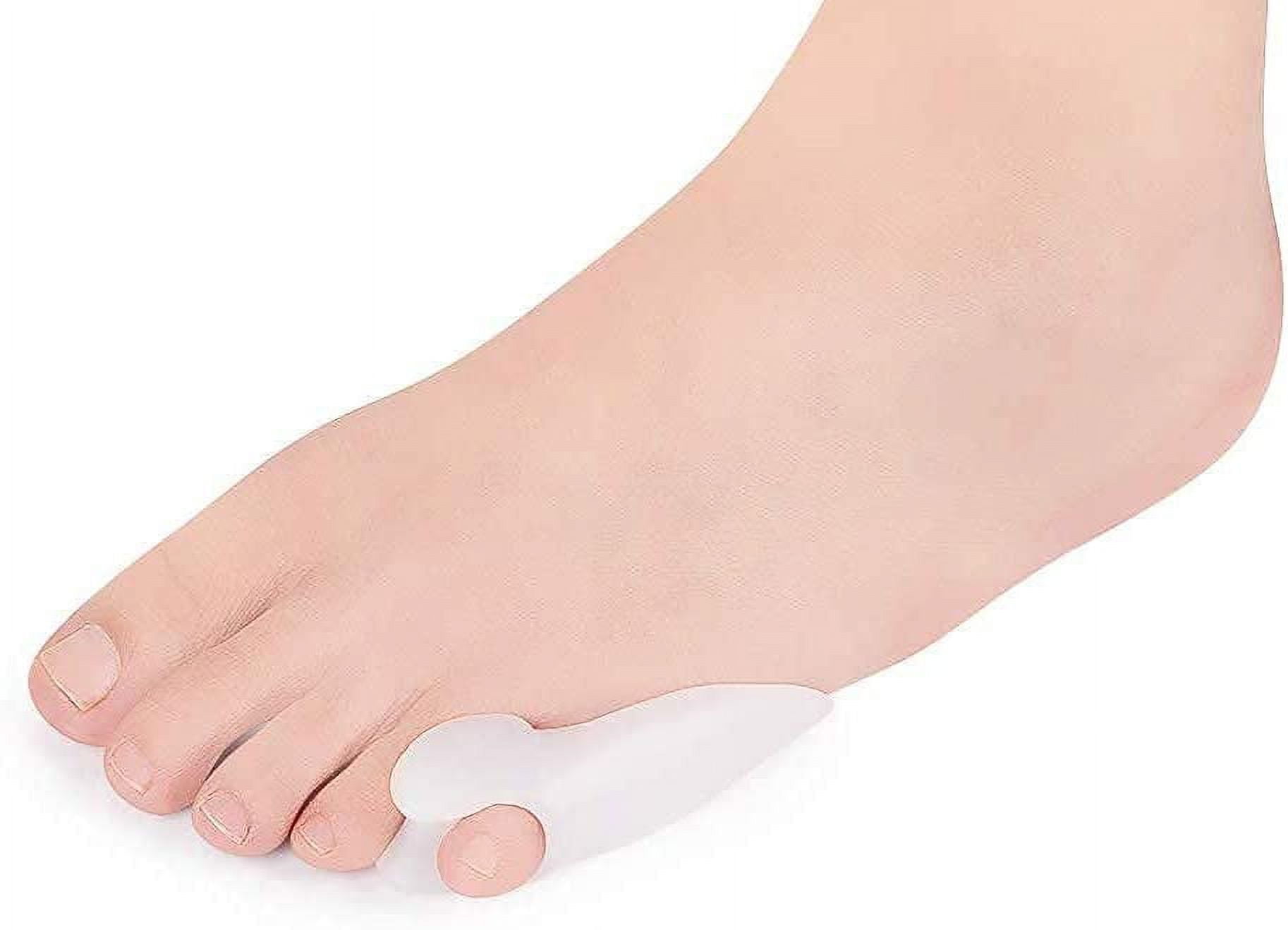 Bunionette Corrector Tailors Bunion Pad, 6 Pcs Gel Little Toe Bunion ...