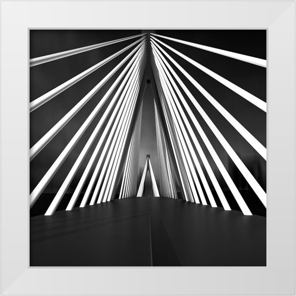 Bunjamin, Antonyus 12x12 White Modern Wood Framed Museum Art Print ...