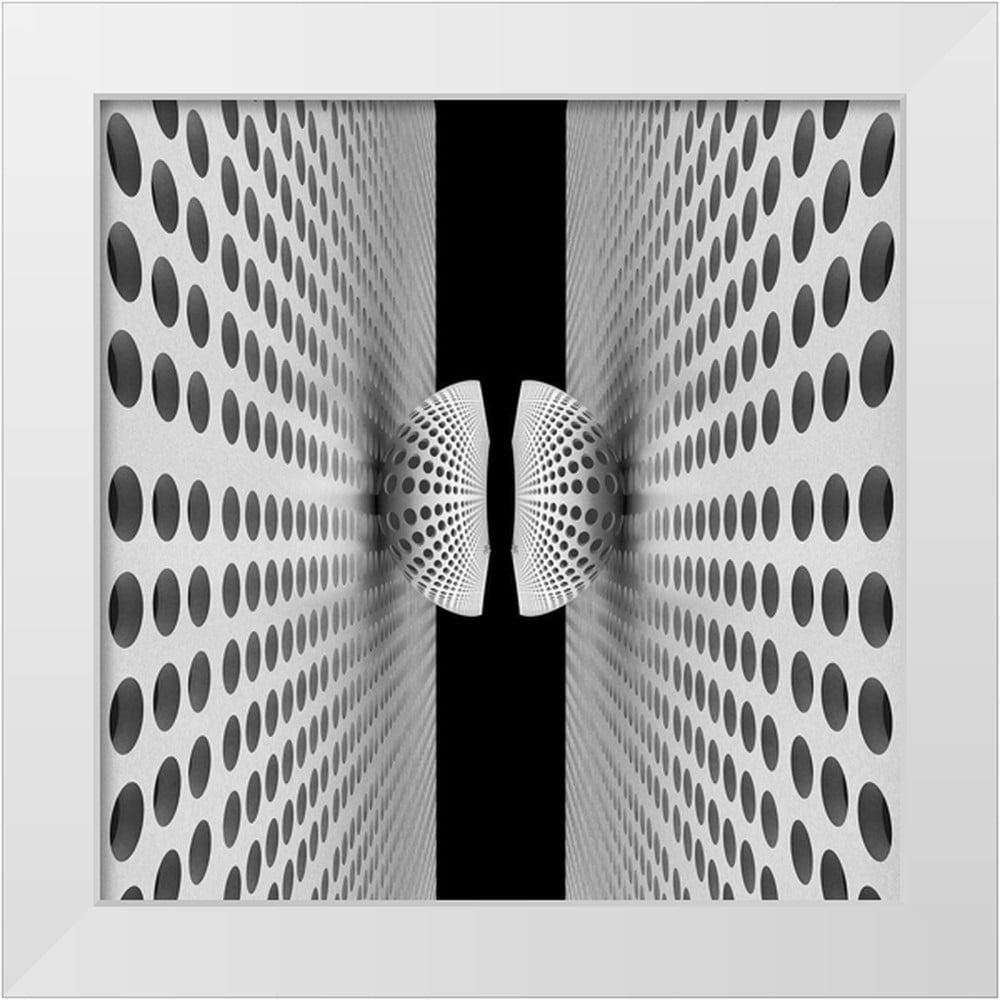 Bunjamin, Antonyus 20x20 White Modern Wood Framed Museum Art Print ...