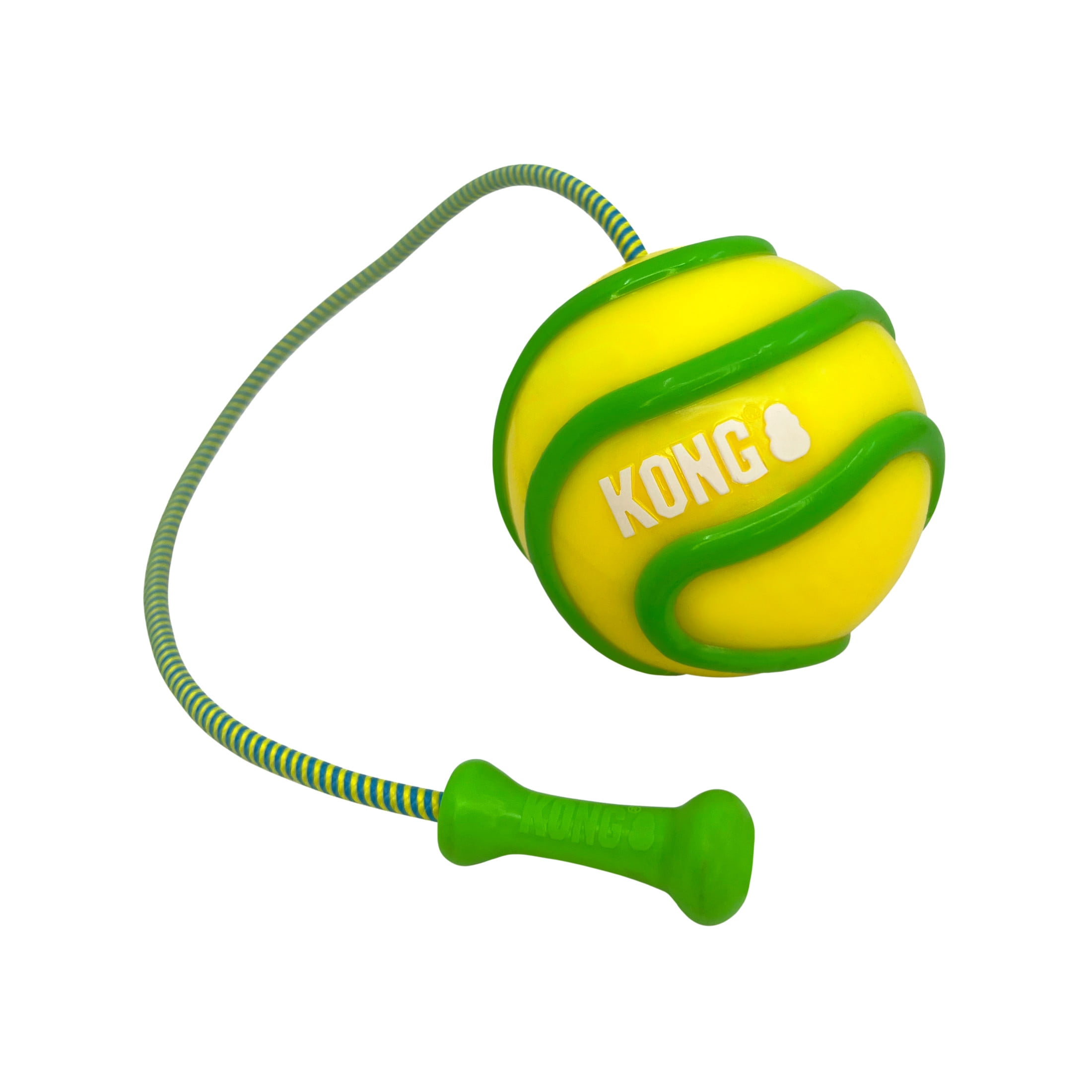 KONG® Bunji High-Viz Ball Dog Toy, Large, Yellow - Walmart.com