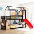 Bunk Bed with Slide | Playhouse Design & Storage | All-in-One Solution ...
