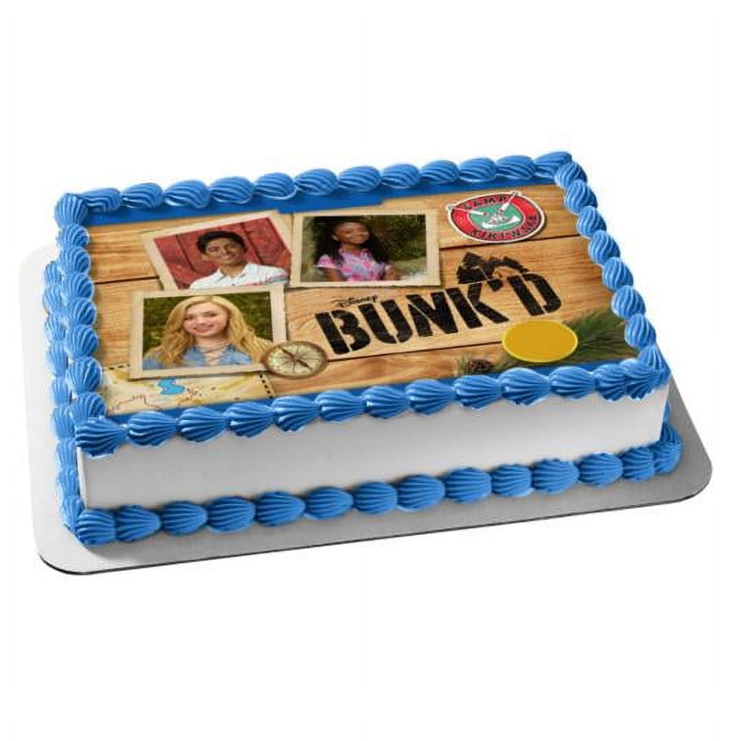 Bunk'd Camp Kikiwaka Emma Ravi Zuri Ross Edible Cake Topper Image ...