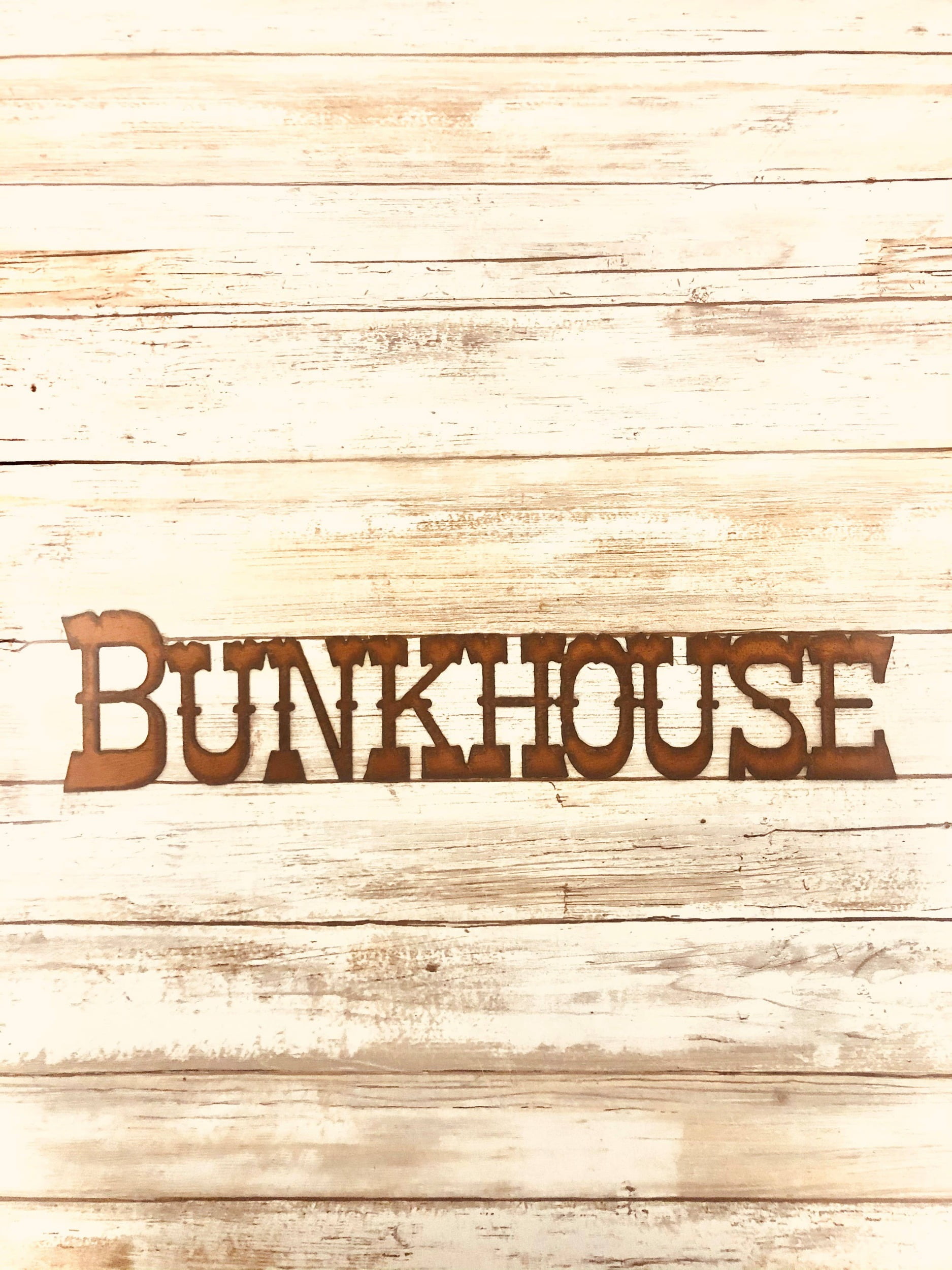 Bunkhouse Rustic Western Sign - Walmart.com