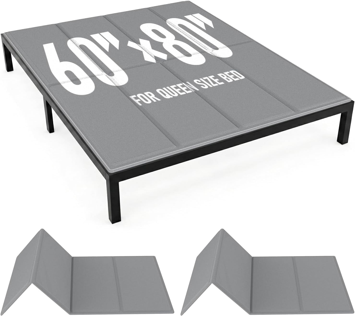 Bunkie Board Queen Size (60x80''), 10mm Bed Boards for Under Mattress ...