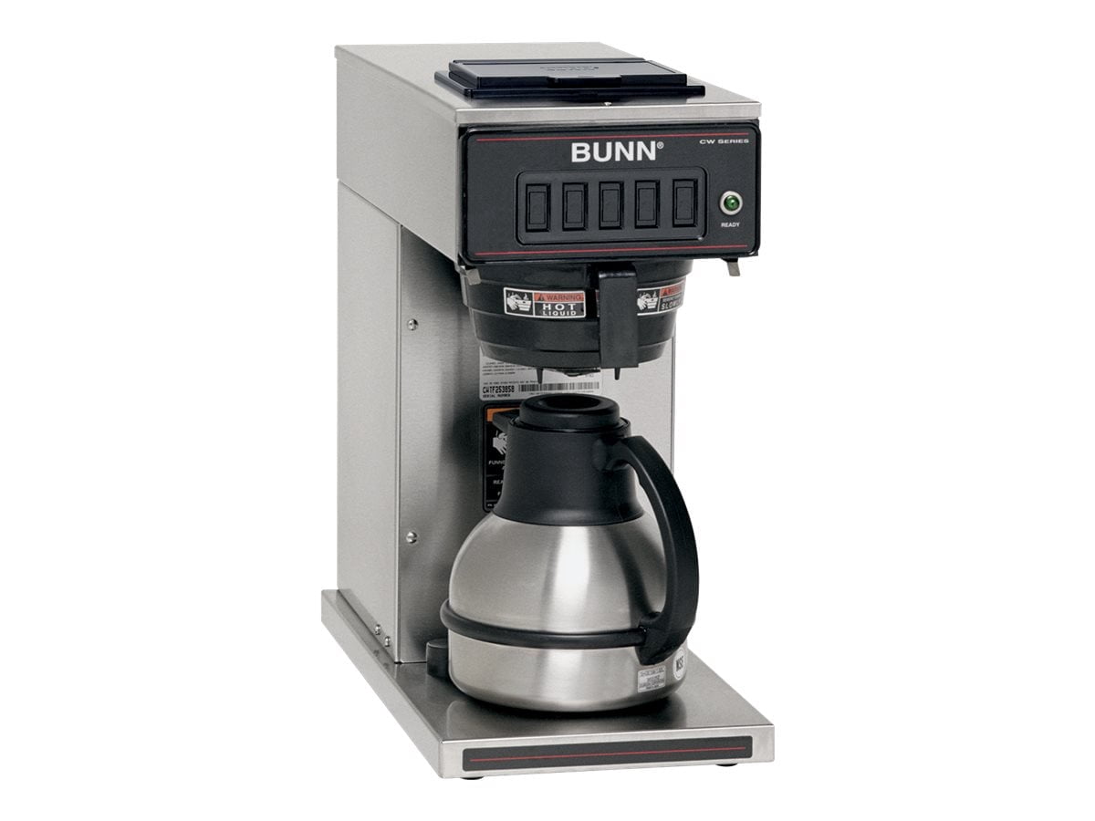 Bunn CW15-TC - Coffee machine - black/stainless steel - Walmart.com