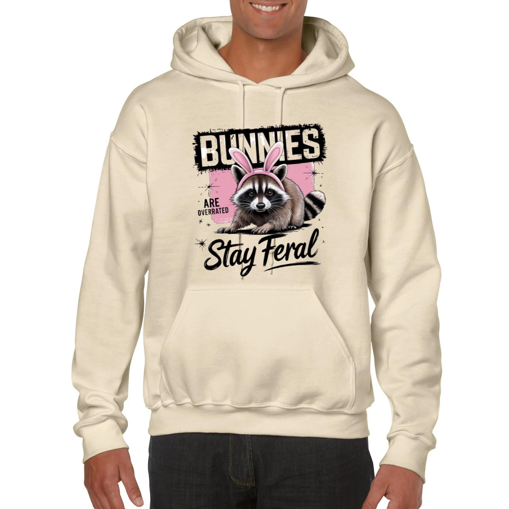 Bunnies Are Overrated Stay Feral Classic T-Shirt, Sweatshirt, Hoodie ...