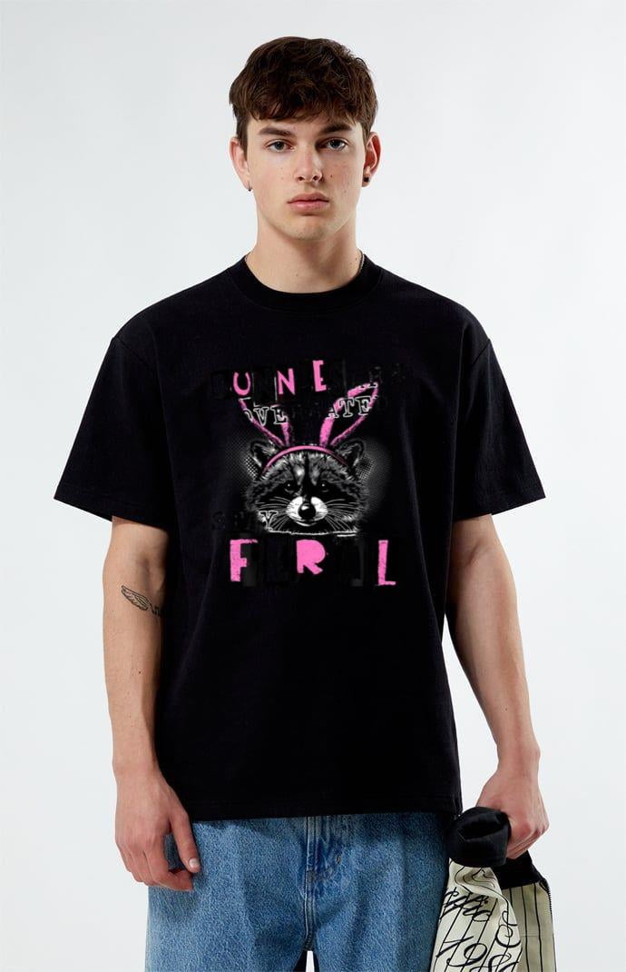Bunnies Are Overrated Stay Feral T-Shirt for Freedom Lovers, for men ...