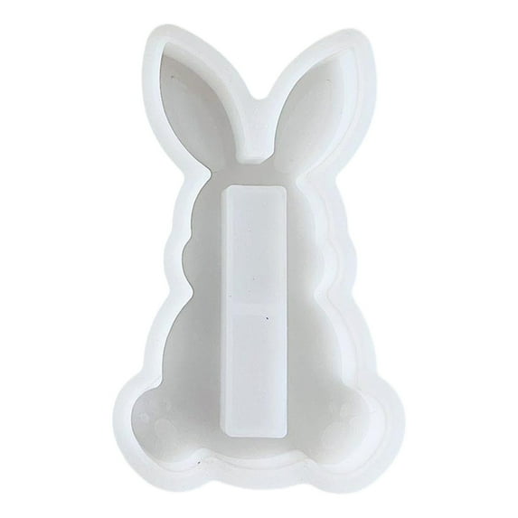 Bunnies Statue Silicone Mold for Money Holder Making 3D Shape Silicone ...
