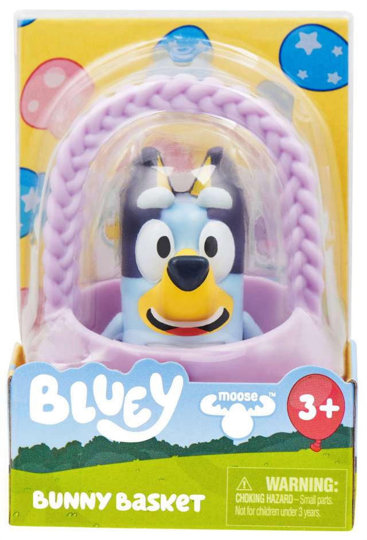 Bluey Easter Toy Basket with Mini Figure - Walmart.com