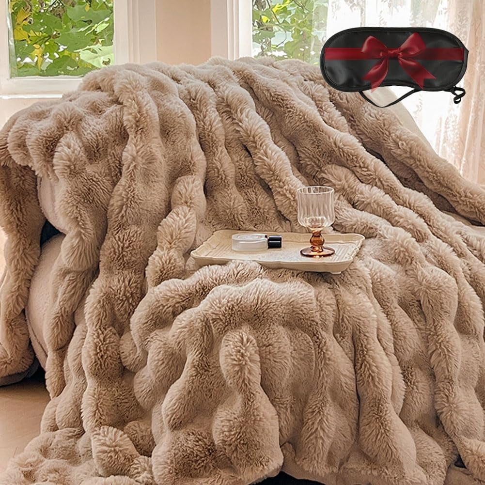 Bunny Blanket for Women, The Bunny Blanket for Adults, Soft Fuzzy Faux ...