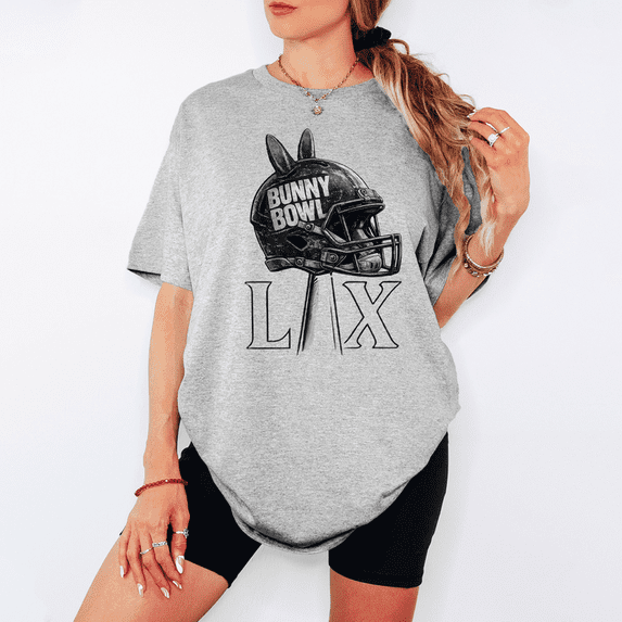 Bunny Bowl LX Football Helmet T-Shirt | Urban Sports Graphic Tee ...