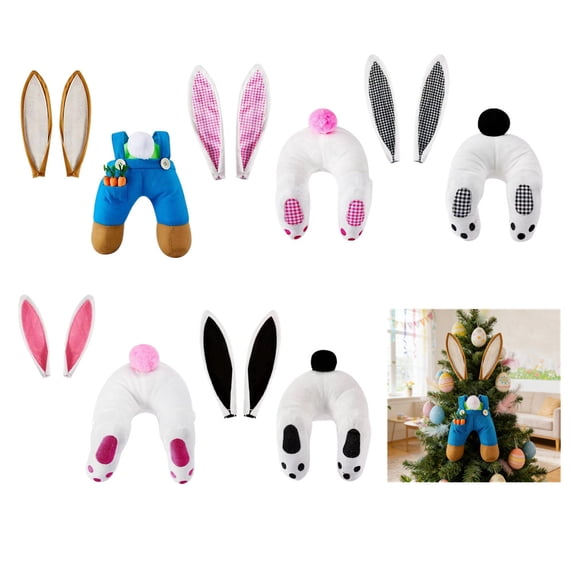Bunny Butt Wreath Kit, Easter Bunny Butt and Ears Wreath Attachment ...