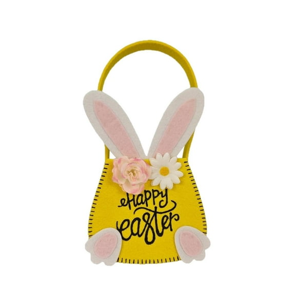 Bunny Clearance! YZEGDCH Easter Baskets Large Easter Bags Reusable ...
