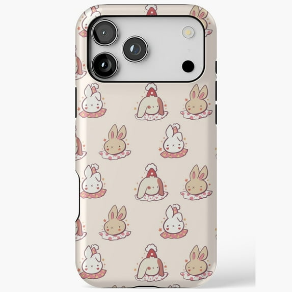 Bunny Clowns Drawing Pack Cute Rabbit Circus Animal iPhone Case 17 ...