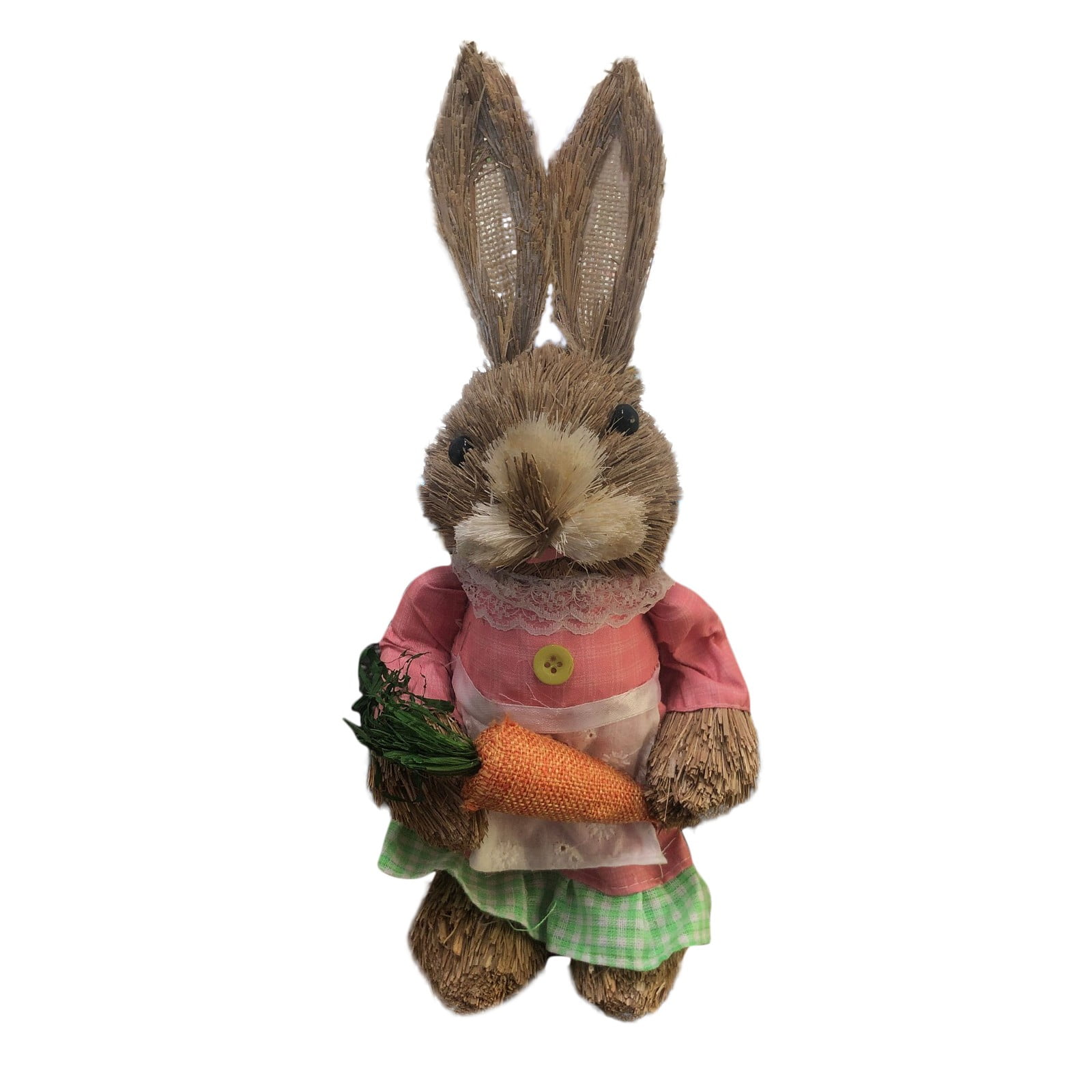 Bunny Decor - Sisal Bunny - Sisal Easter Bunny - Easter Faux Rabbit ...