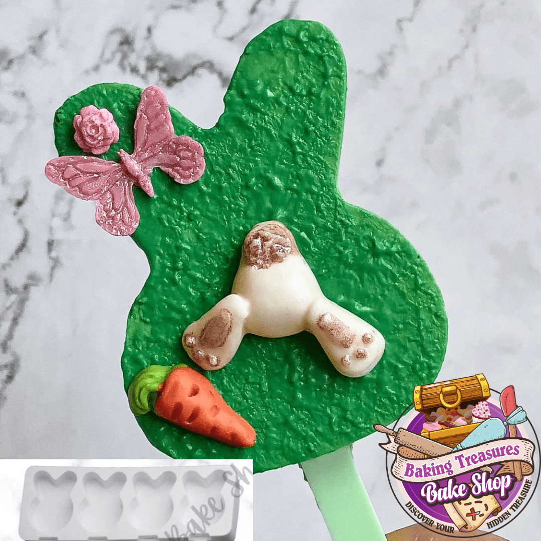 Bunny Ears /Face 4 Cavity Silicone Molds - Walmart.com