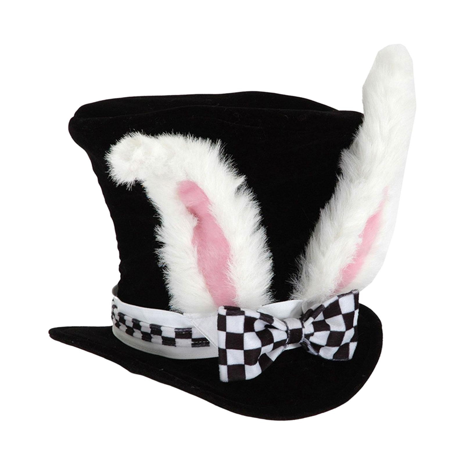 Bunny Ears Hat | Velvet Top Hats For Men | Magician Hat Costume, DIY ...