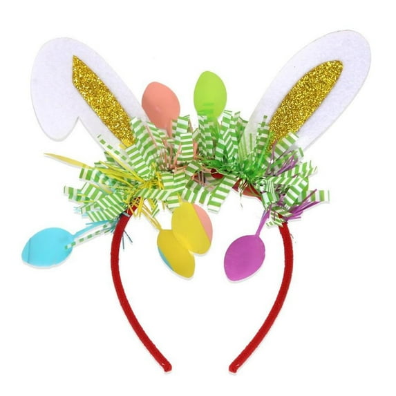 Bunny Ears Headbands Easter Headband for Women Adult Rabbit Ear Happy ...
