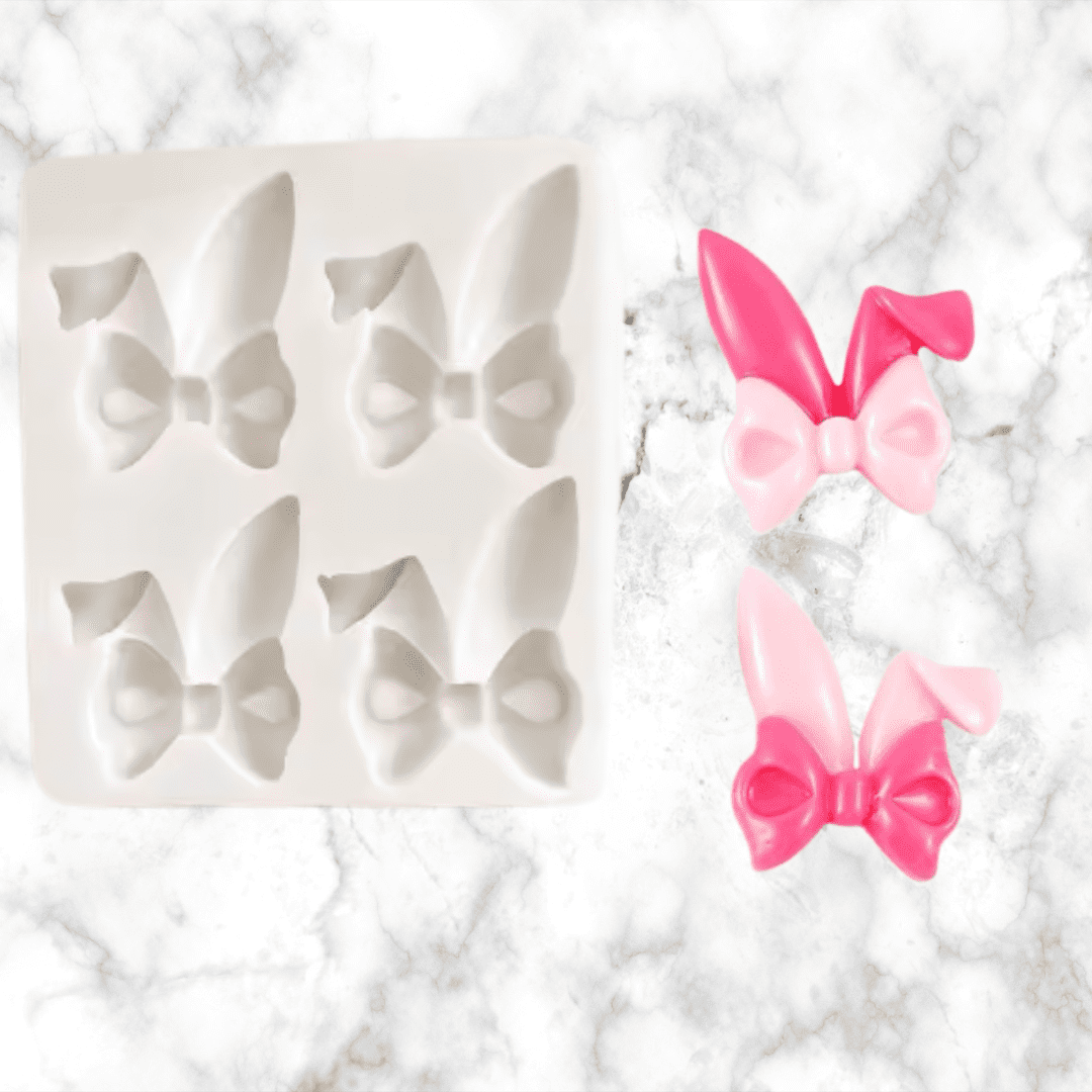 Bunny Ears Quad Bunny Silicone Mold - Walmart.com