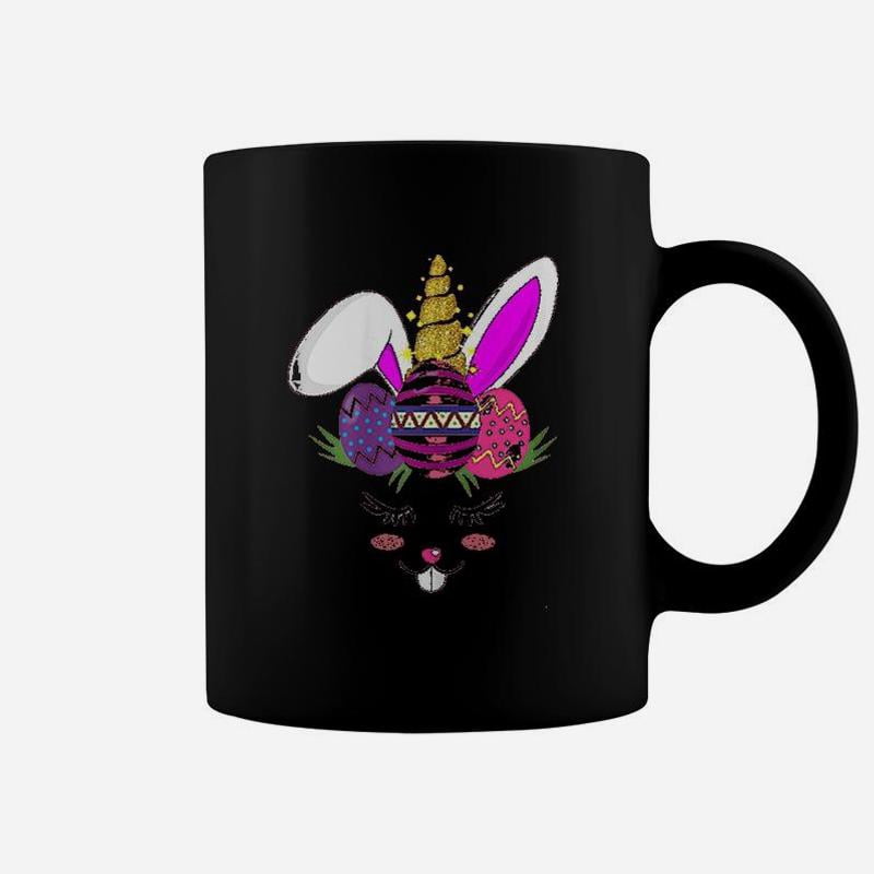 Bunny Easter Eggs Cute Unicorn Girls Easter Coffee Mug - Walmart.com