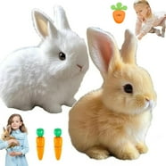 Betterlife Bunny Realistic Bunny Toy, Robot Bunny Pet Realistic,Bundy My Realistic Bunny Toy ...
