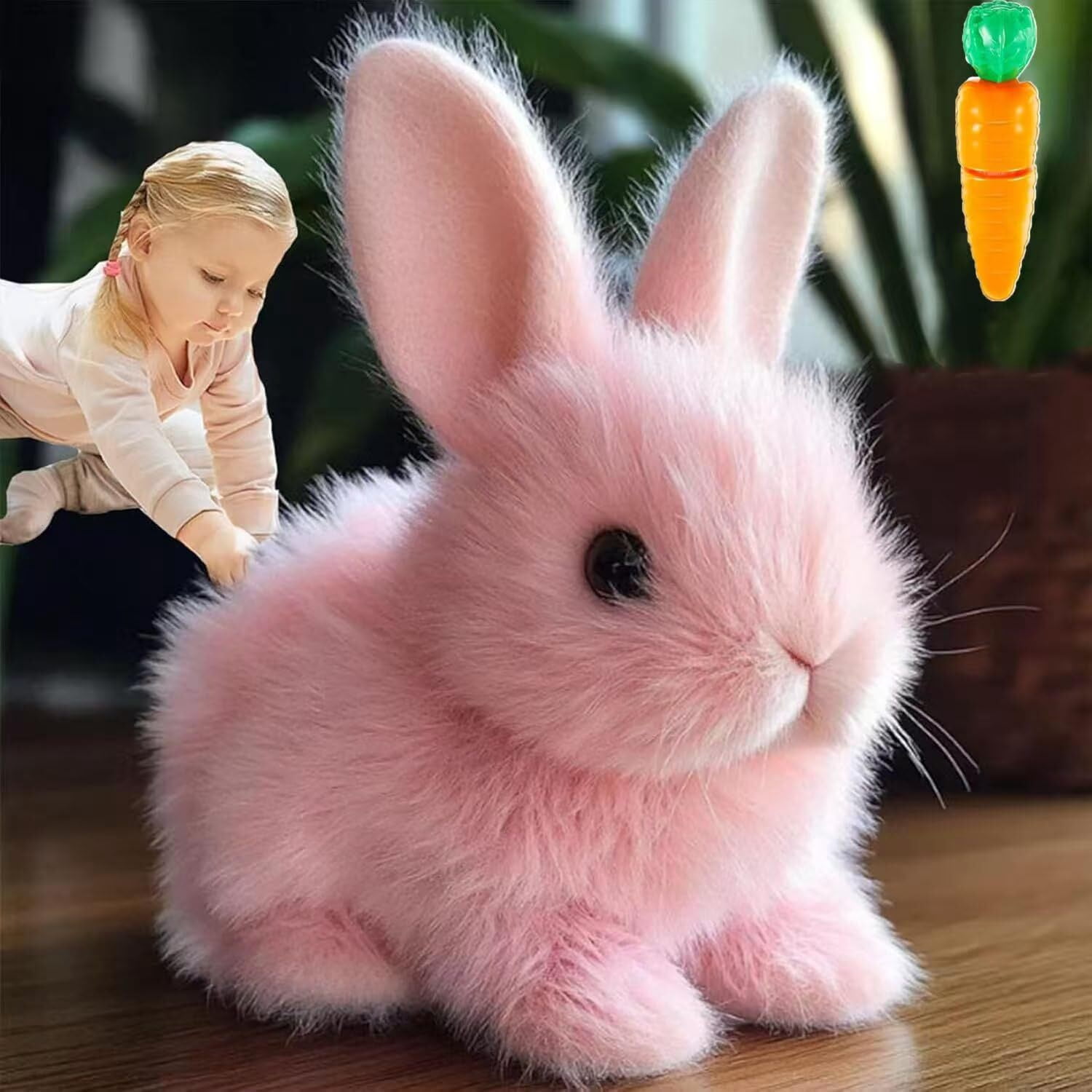 LCYY Bunny - Easter My Realistic Bunny Toy, Interactive Bunny Realistic ...