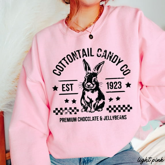 Bunny Easter, Spring s, Pastel Easter Crewneck, Easter Sweaters Women ...