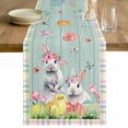 Bunny Easter Table Runner 70 Inches Long Farmhouse Dress Scarves ...