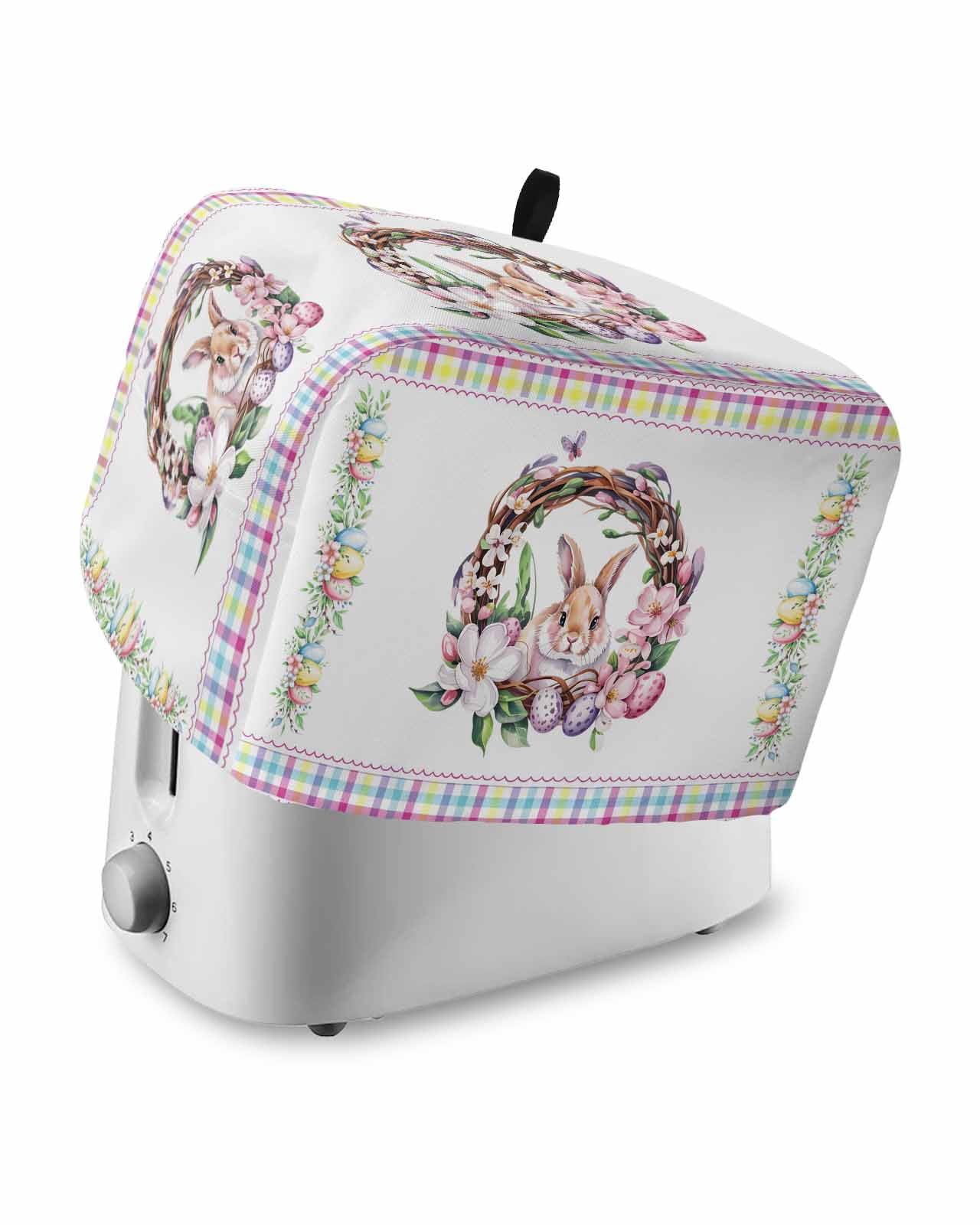 Bunny Easter Toaster Cover 2 Slice, Small Kitchen Appliance Covers ...