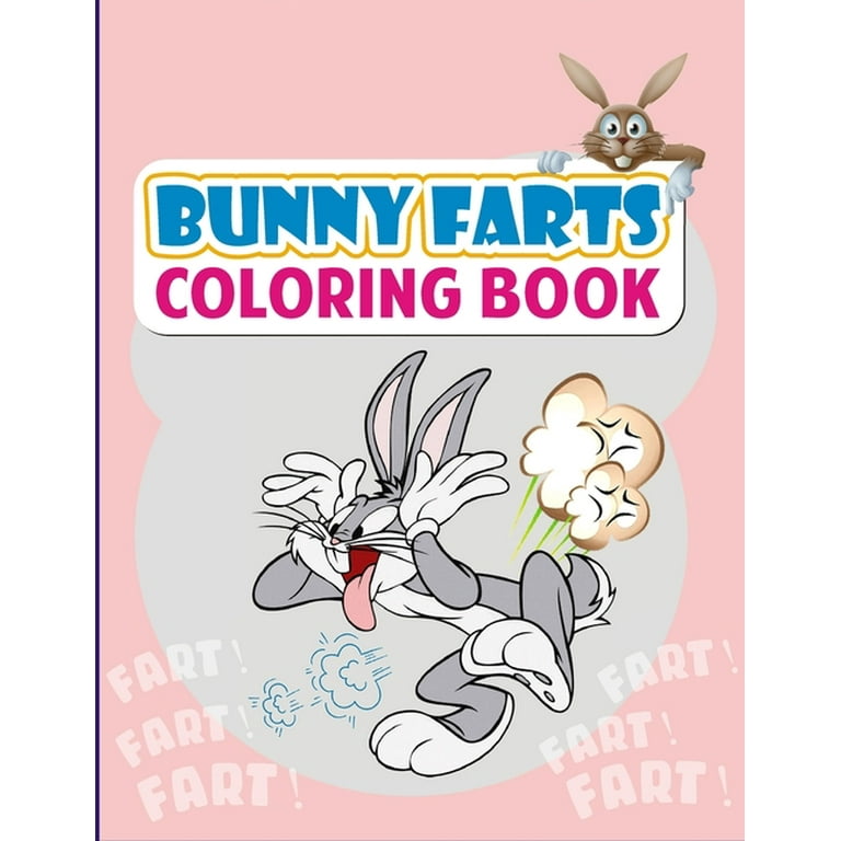 funny bunny coloring book