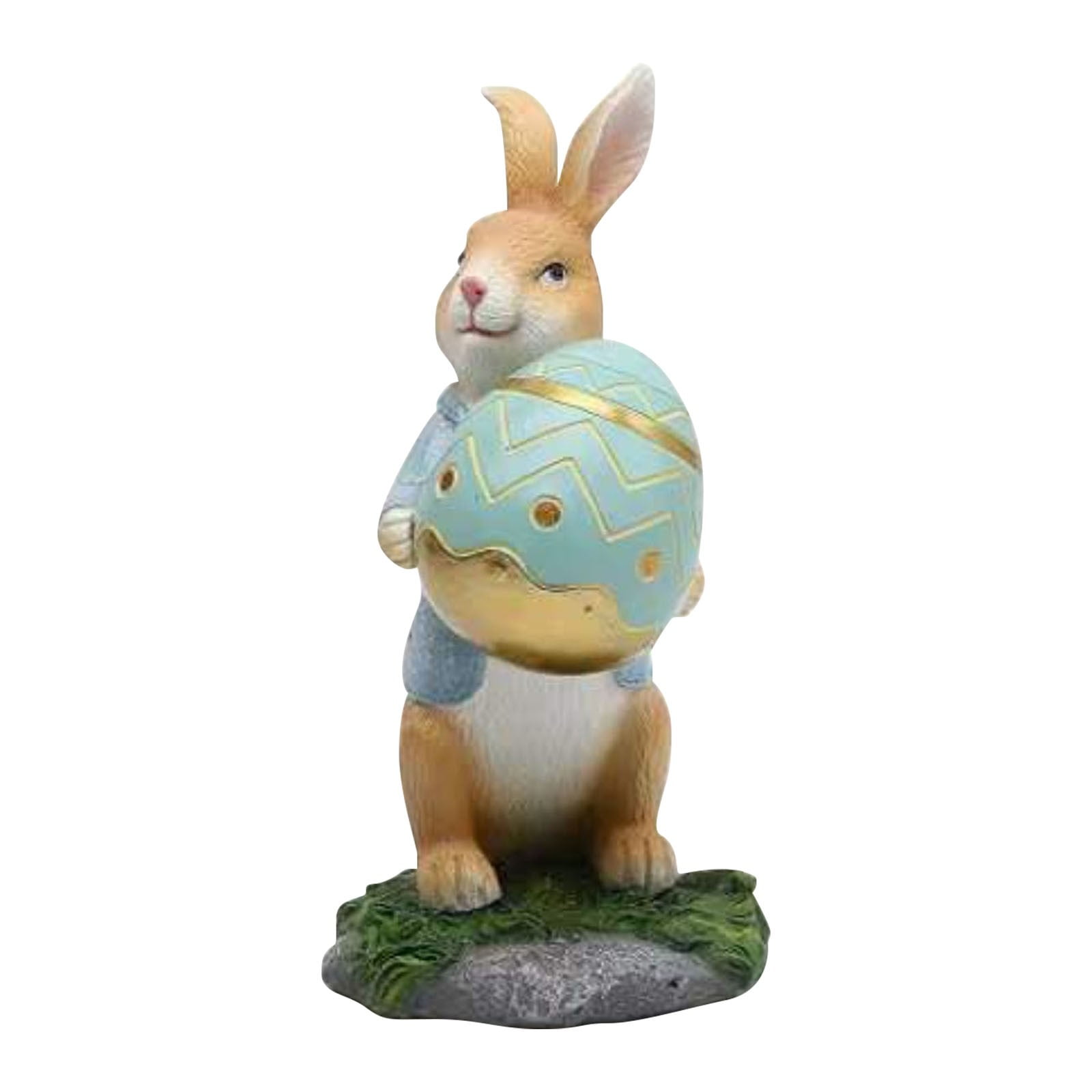 Bunny Figurines Easter Decorations Home Decor Resin Easter Bunny Spring ...