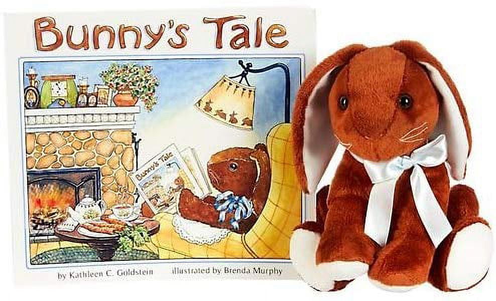 Bunny Gift Set - Plush Bunny Rabbit Stuffed Animal & Bunny's Tale Book ...
