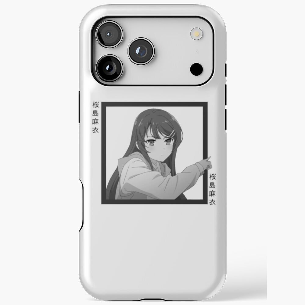 Bunny Girl Senpai Mai Box Anime Fan Phone Cover for iPhone 11 12 13 14 ...