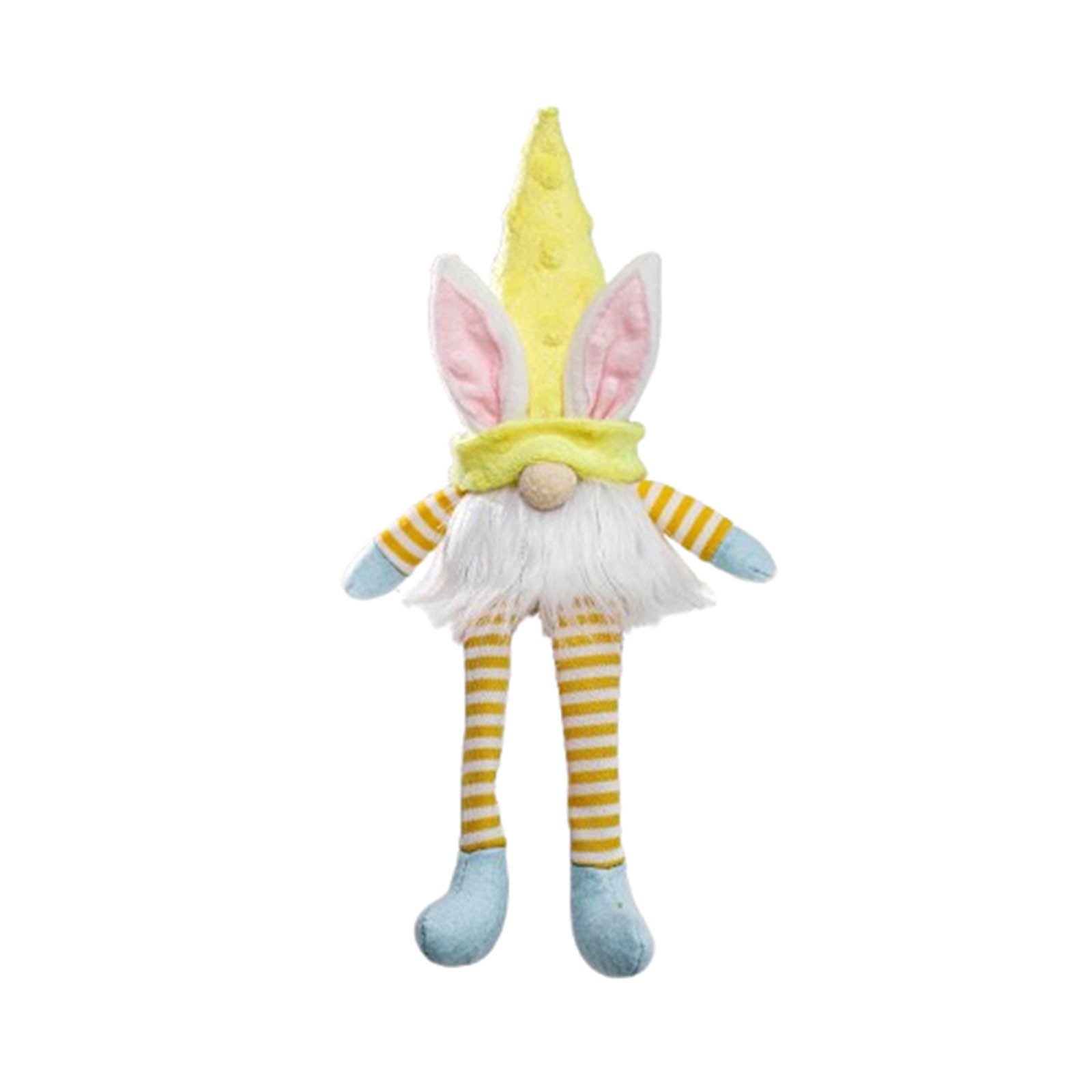 Bunny Gnome Faceless Toys Party Lighted Hanging Leg Gnome Faceless Doll ...
