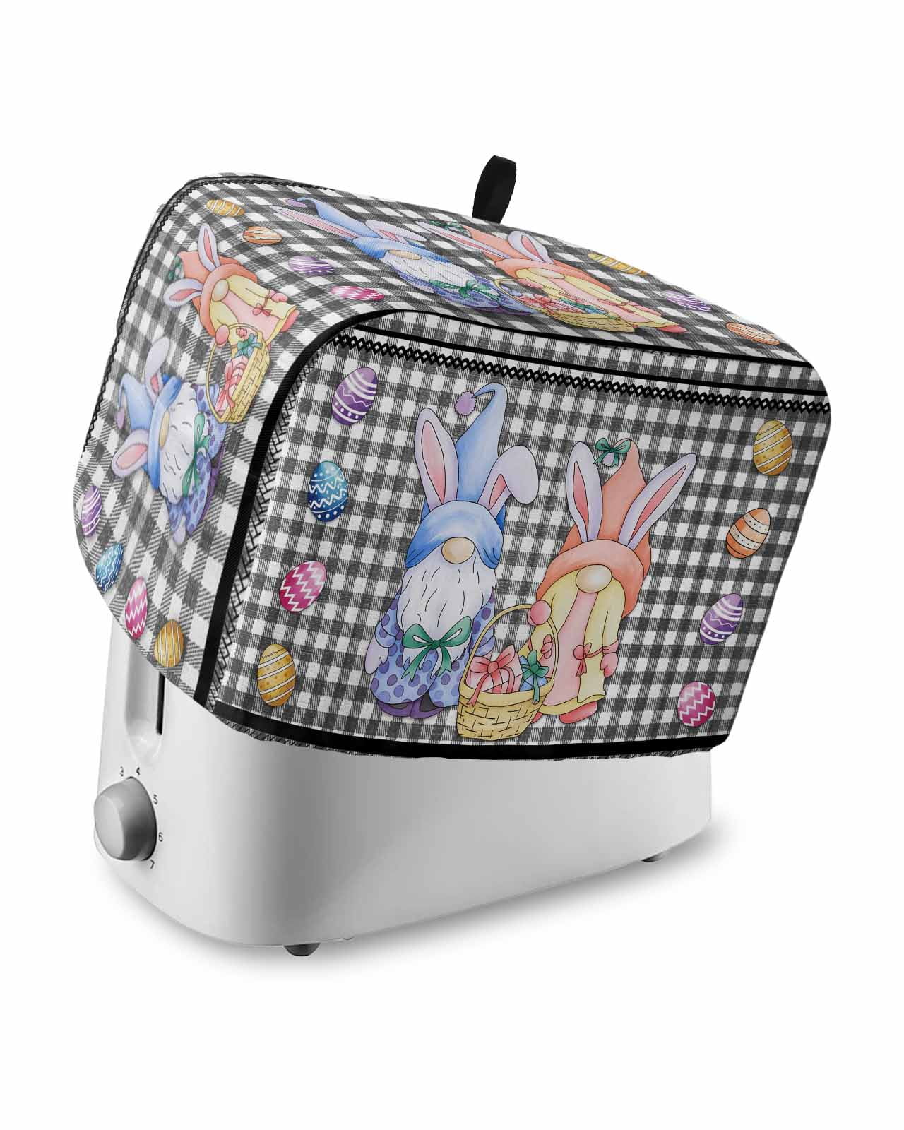 Bunny Gnomes Easter Small Toaster Cover 2 Slice, Kitchen Appliance ...