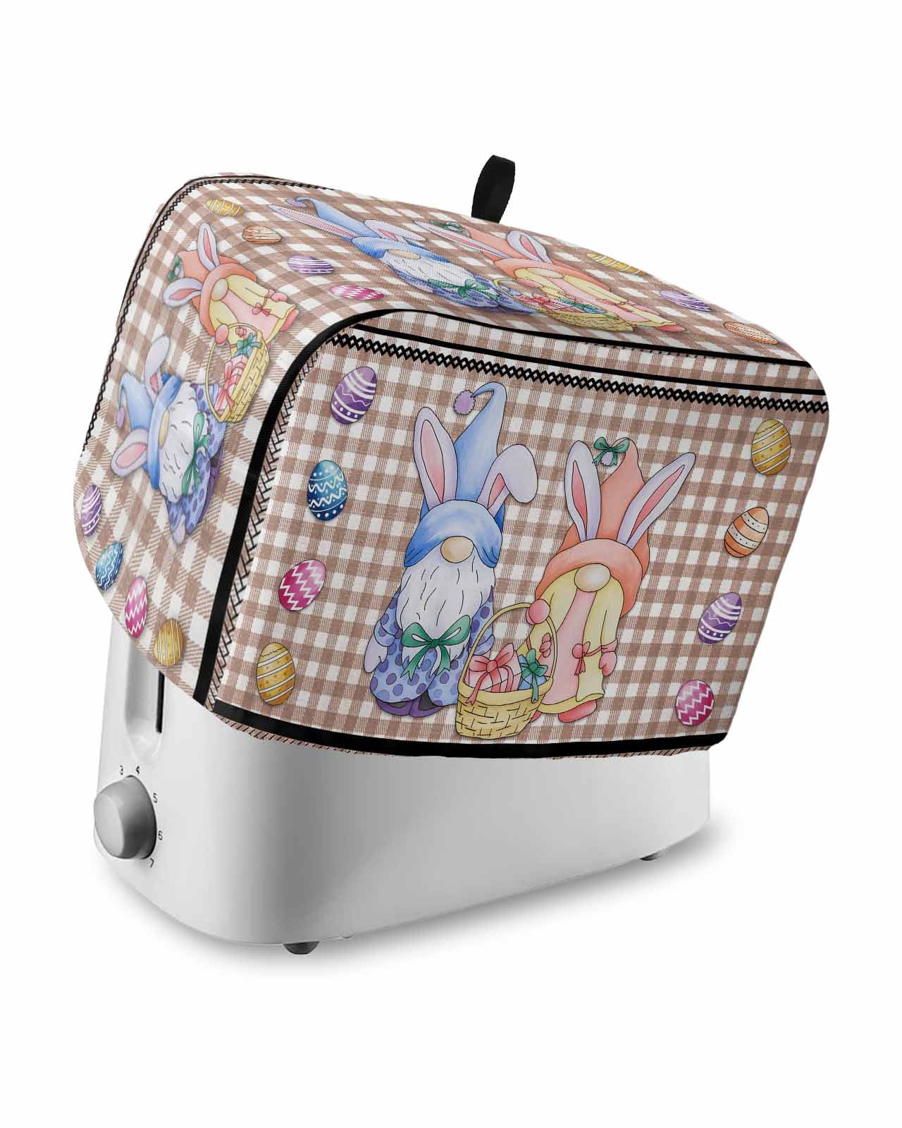 Bunny Gnomes Easter Small Toaster Cover 2 Slice, Kitchen Appliance ...